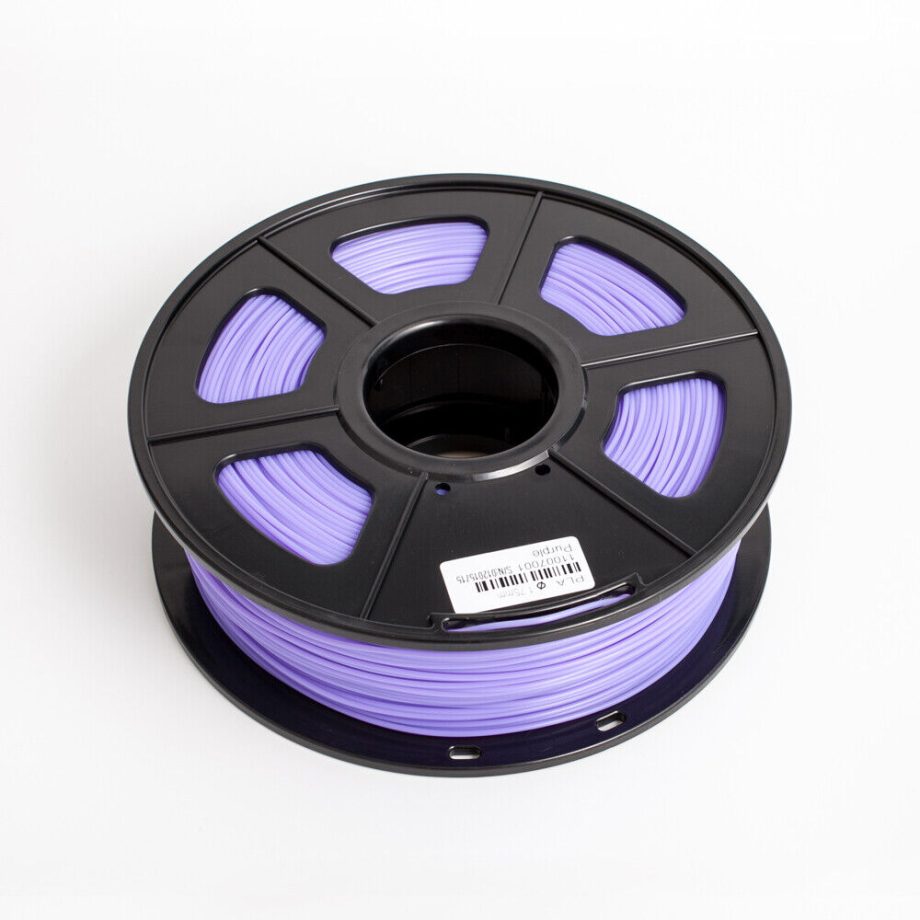PLA 3D printing filament 1kg roll 1.75mm for 3D printers - Purple